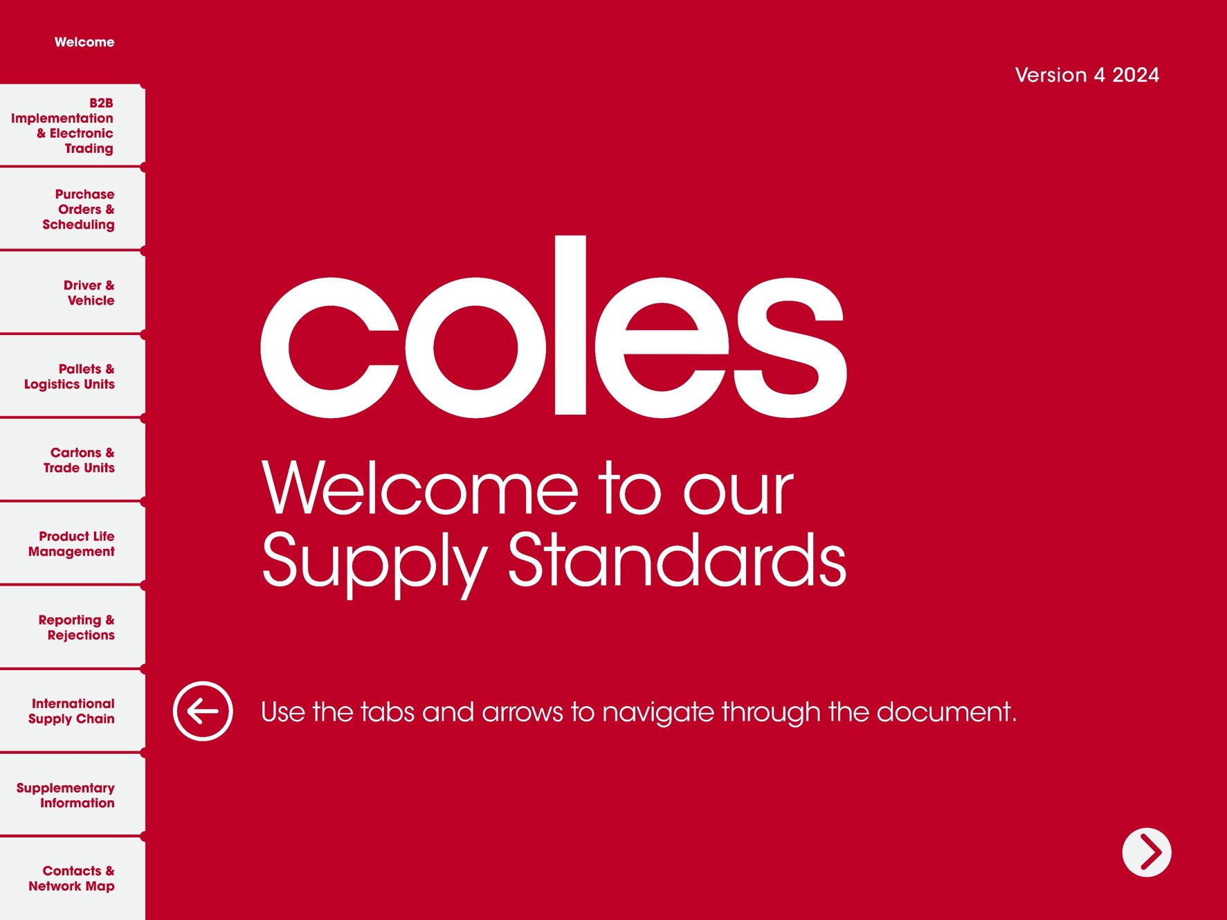 Coles Supply Standards | coles supplier central